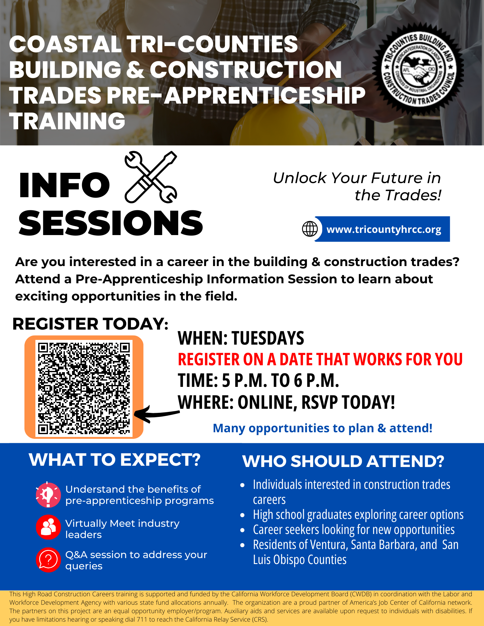 TRI COUNTIES BTC | Pre-Apprenticeship Opportunities