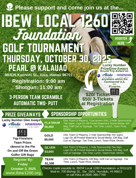 IBEW LOCAL 1260 | Home