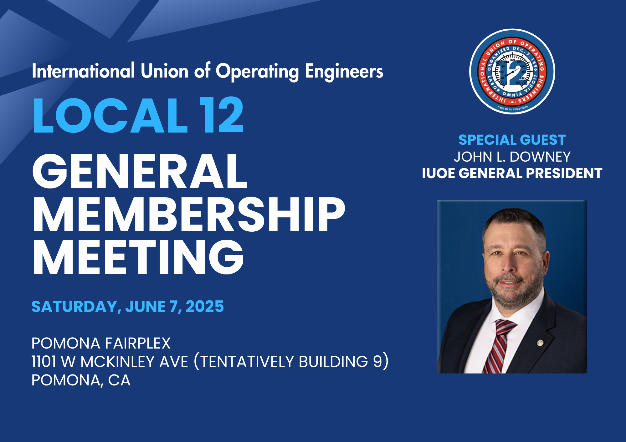 IUOE 12 | Announcements