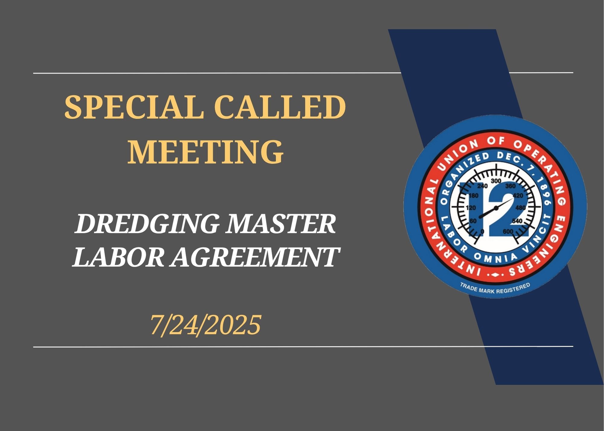 IUOE 12 | Announcements