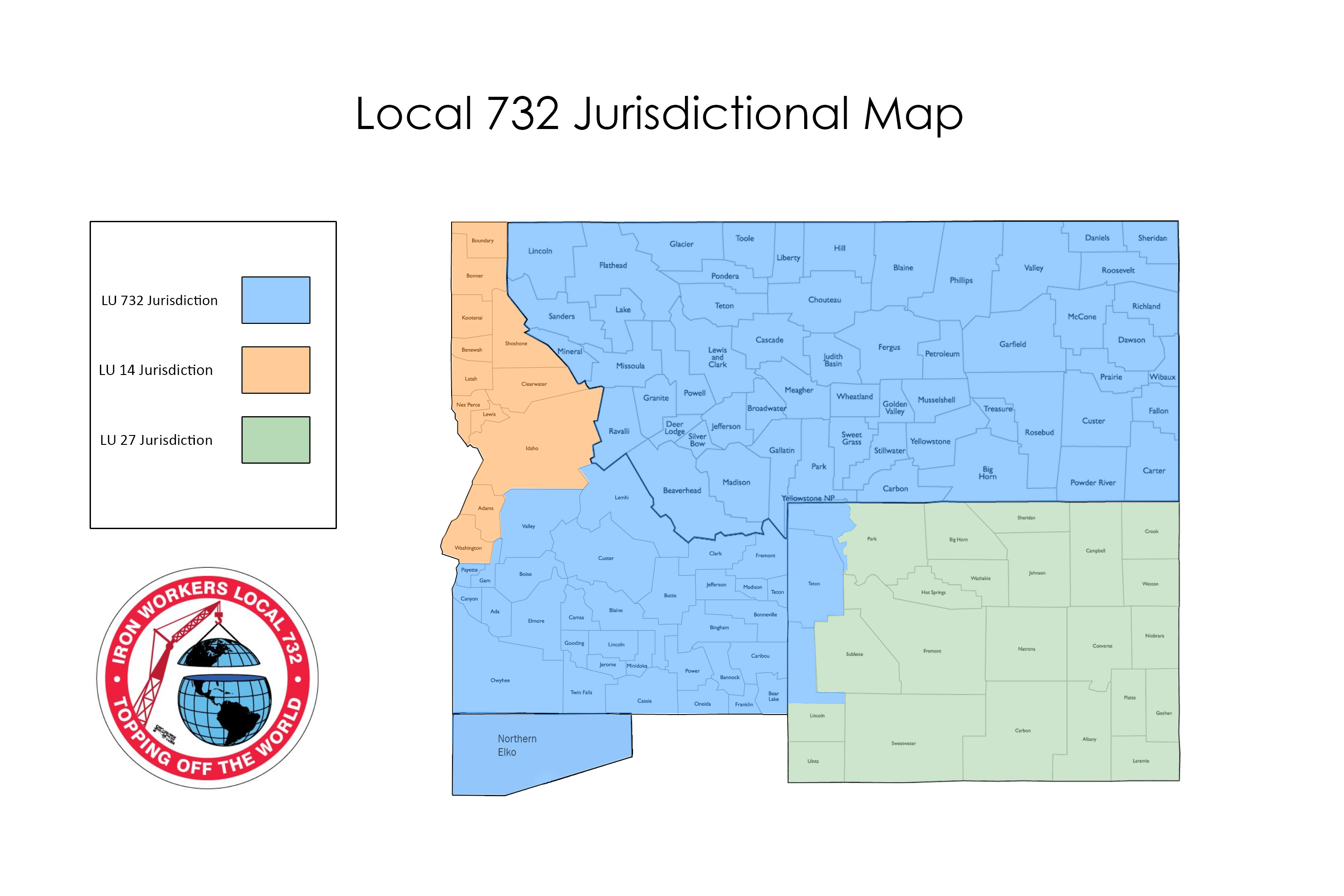IRONWORKERS 732 | Territorial Jurisdiction