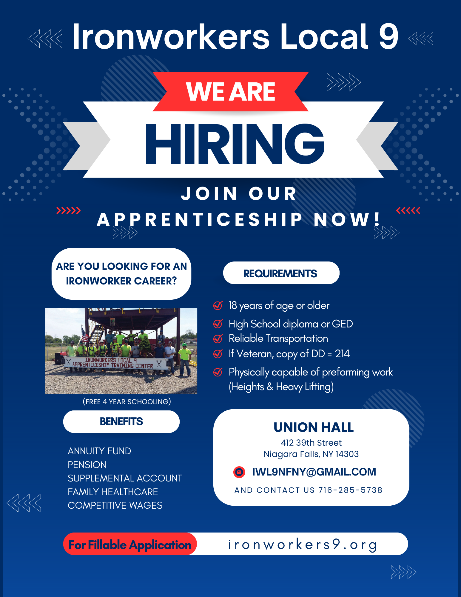 Ironworkers 9 | Apprenticeship Program