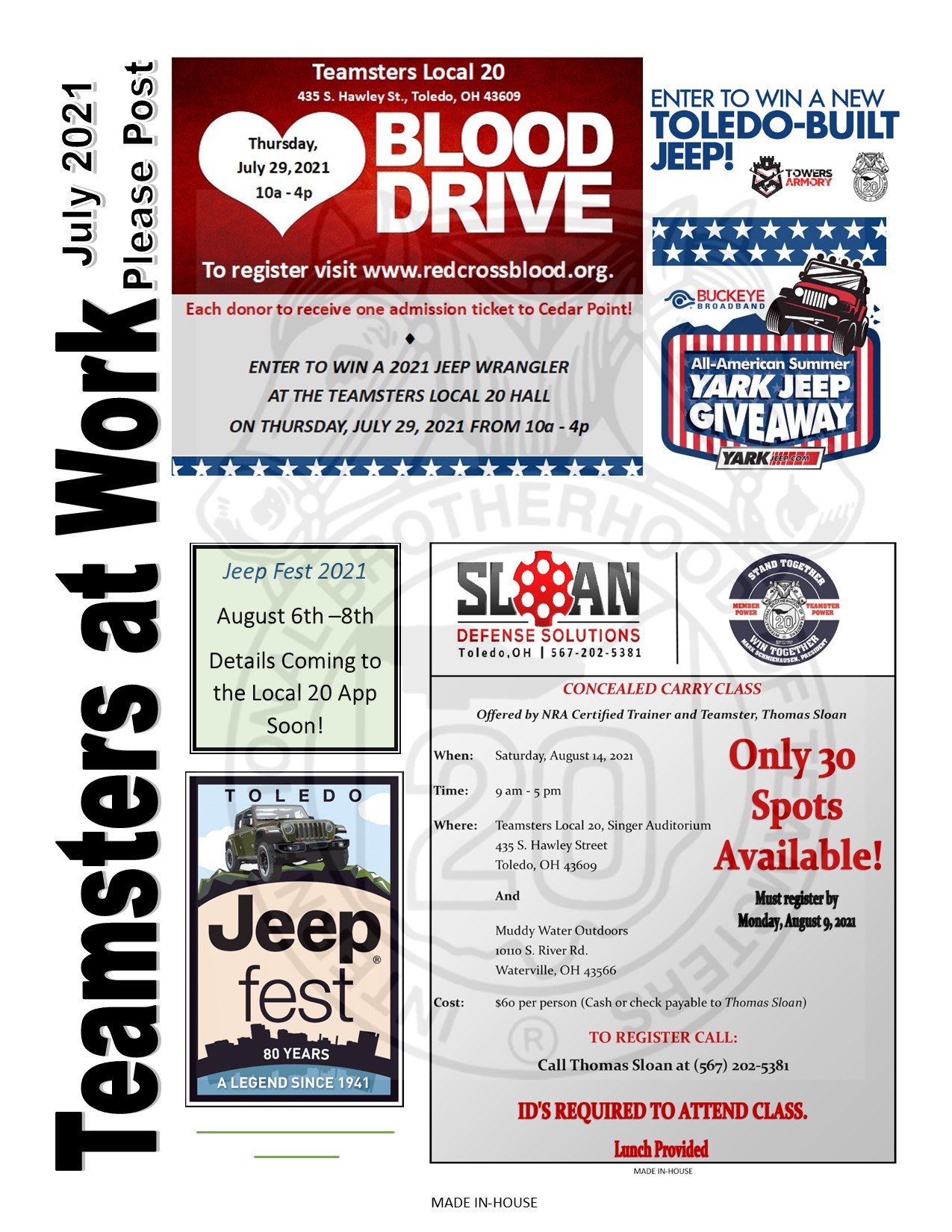 TEAMSTERS LOCAL 20 - Home