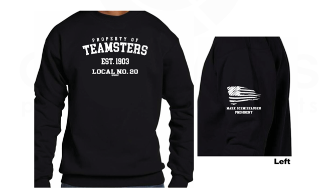 TEAMSTERS LOCAL 20 | local 20 MERCHANDISE