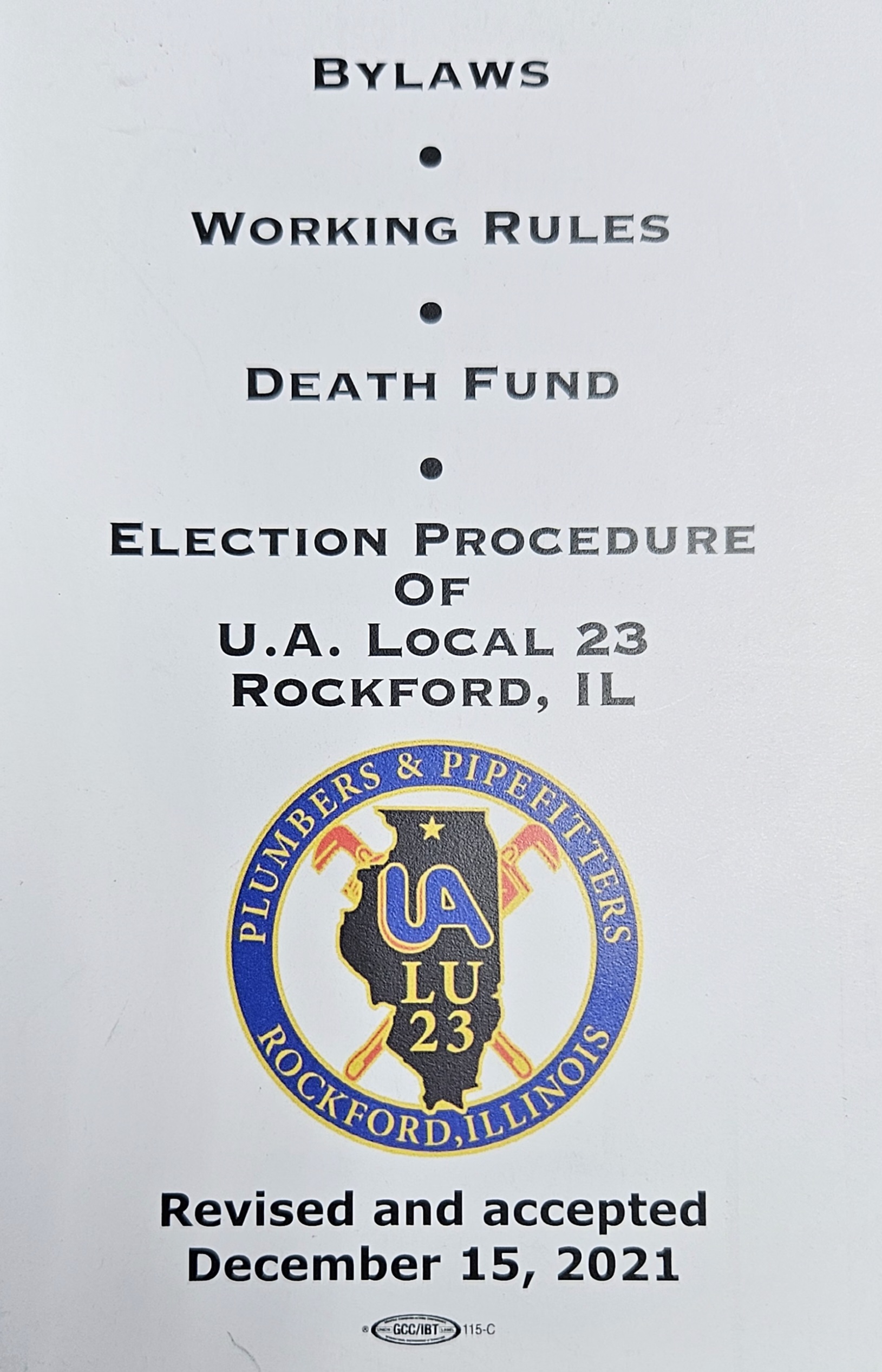 UA 23 | Local 23 Union Literature
