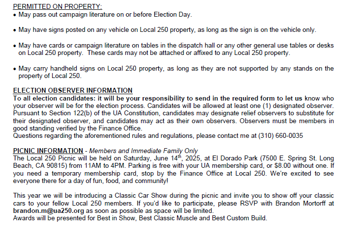 UA 250 | Local news & Events