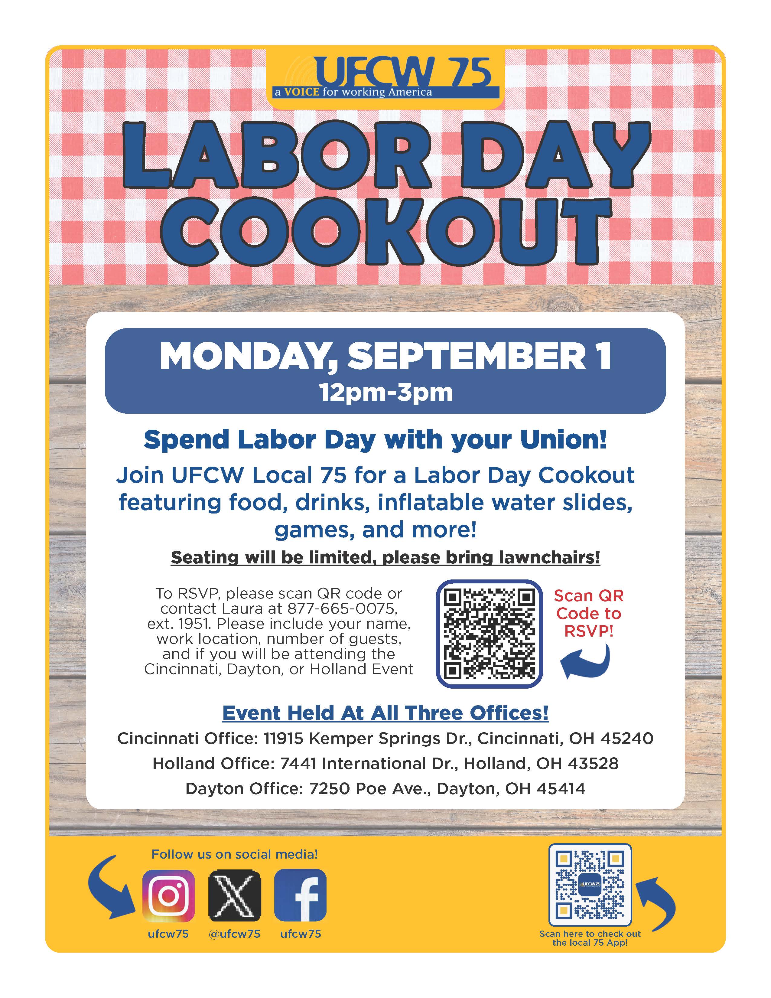 UFCW LOCAL 75 | Bulletin Board
